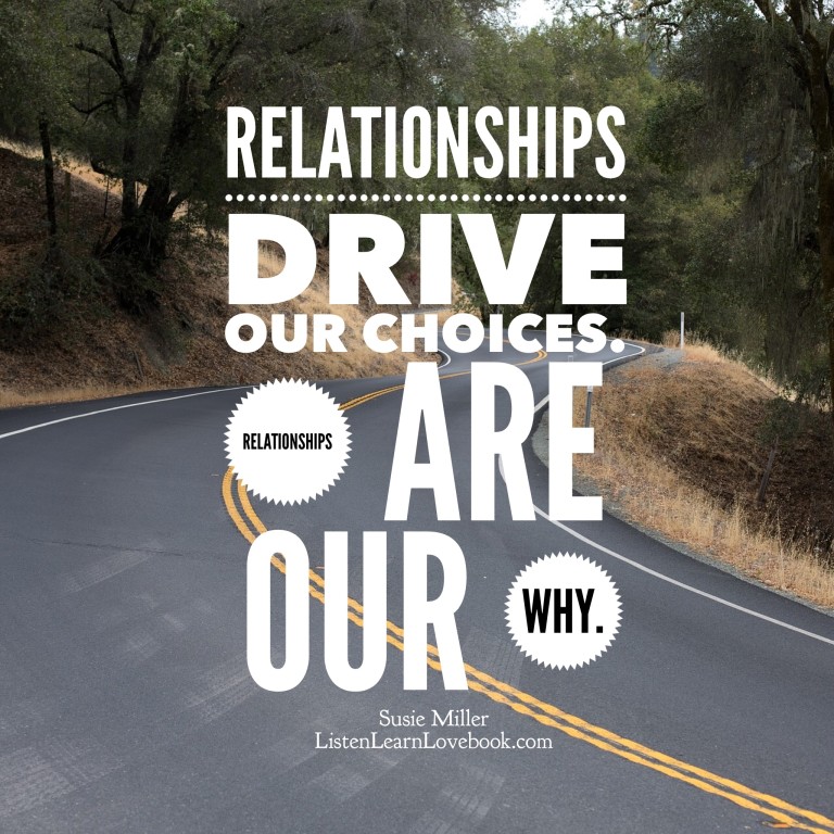 Relationships Drive Our Choices - Susie Miller: Communication ...